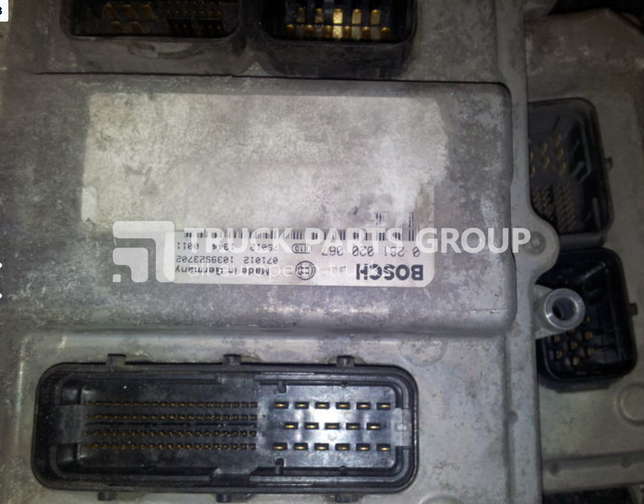 MAN TGX, TGS engine control unit, engine computer EDC 440 PS, 480 PS ...