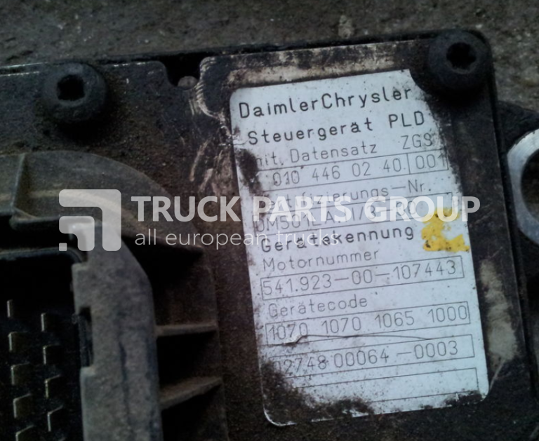 MERCEDES-BENZ Actros engine computer PLD, EDC, ECU, MR control unit ...