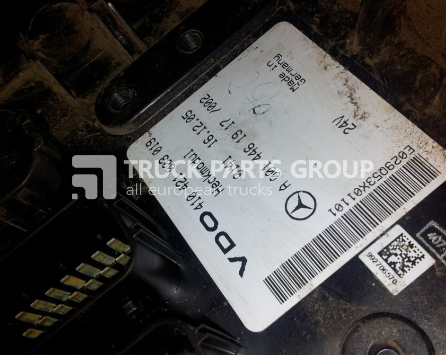 MERCEDES-BENZ Actros MP2, MP3, EURO3, EURO 4, EURO5, Heckmodul, control ...