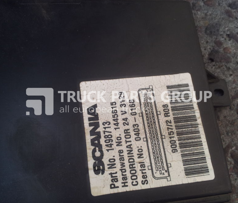 SCANIA 4 series EURO3, DC1203 ignition set, EDC ECM engine control unit ...
