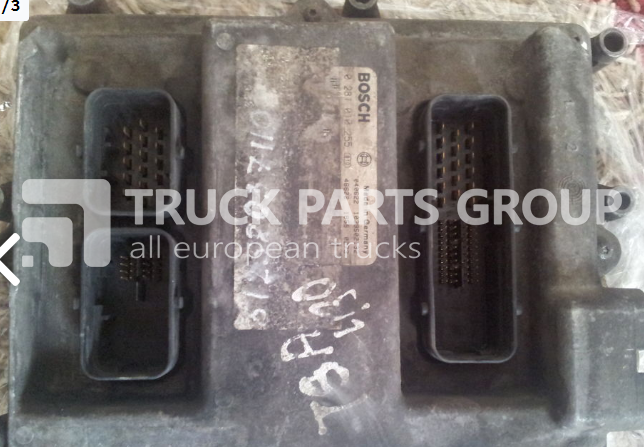 MAN TGA engine control unit, EDC ECU, EDC - 7C3, 430 PS EURO 3 engine ...