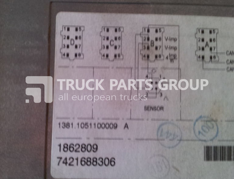MERCEDES-BENZ tachograph for MERCEDES-BENZ Actros MAN, DAF, VOLVO ...