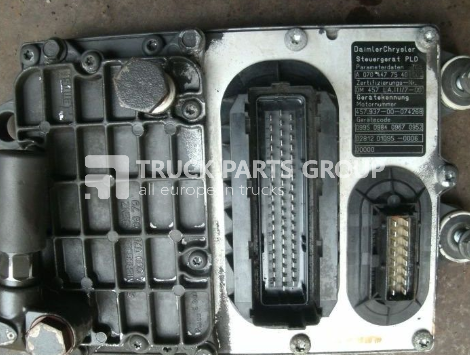 MERCEDES-BENZ Axor, PLD, EDC, ECU, MR control unit, MR2 control unit ...