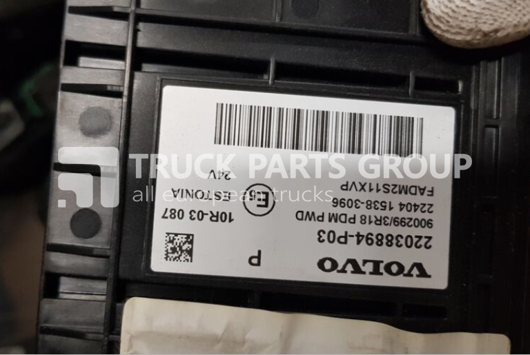 VOLVO FH4 EURO6, CIOM HI, FMS-PK, LOCK, FADM PDM, PWD, 22038894, 22038 ...