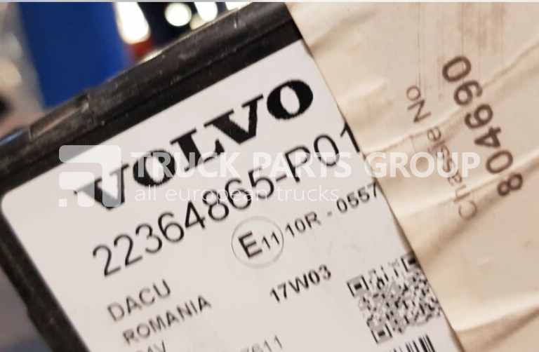 VOLVO FH4 EURO6, CIOM HI, FMS-PK, LOCK, FADM PDM, PWD, 22038894, 22038 ...
