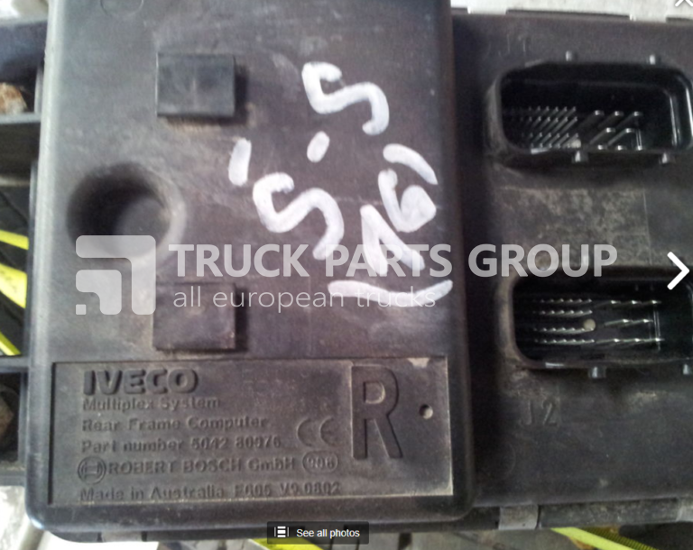 IVECO STRALIS EURO 5 emission Front modul, Multiplex system, by BOSCH ...