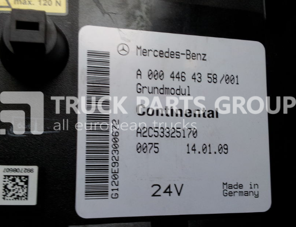 MERCEDES-BENZ MP2, MP3, EURO3, EURO5, Grundmodul, central electrical sy ...