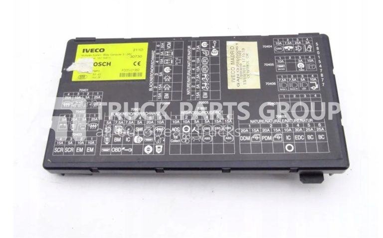 IVECO Stralis EURO6, EURO 6 emission multiplex system body computer 2 ...