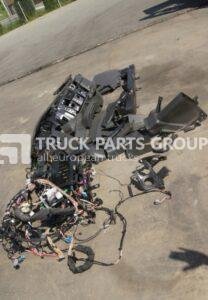 VOLVO FH4 EURO6, EURO 6 emission dashboard console, instrument panel ...
