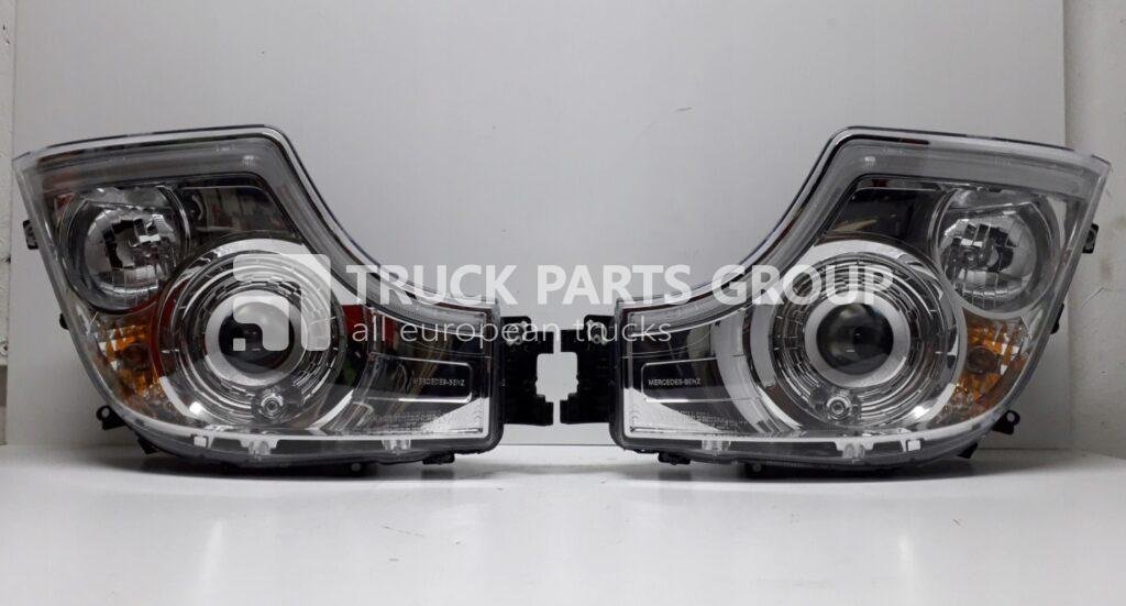 Mercedes Benz actros MP5 euro6 lamps xenon, halogen - Truck Parts Group