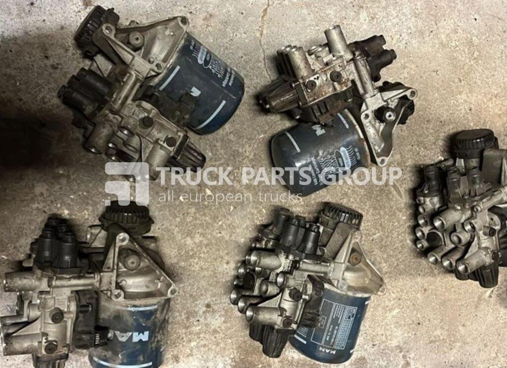 MAN EURO6 WAB air dryer TGA, TGX 81521086031, 9325103020, 9325103000 ...